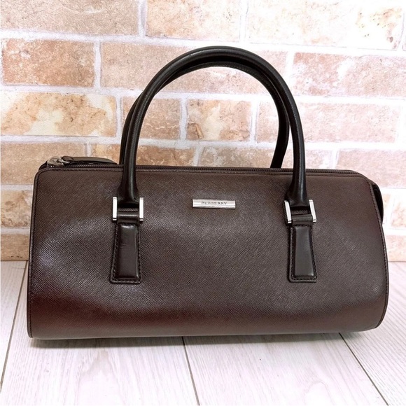 Burberry | Bags | Burberry Chocolate Brown Leather Tote | Poshmark